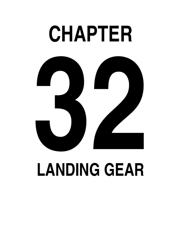 CH 32 Landing Gear | PDF