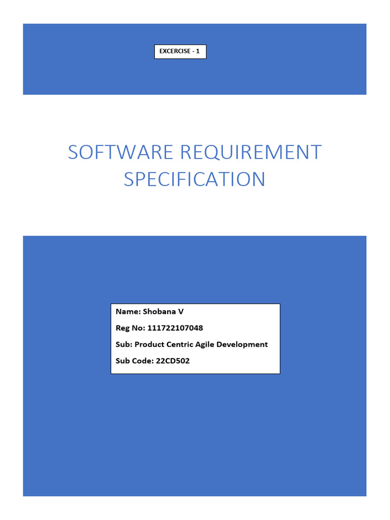 SRS -Student result management | PDF