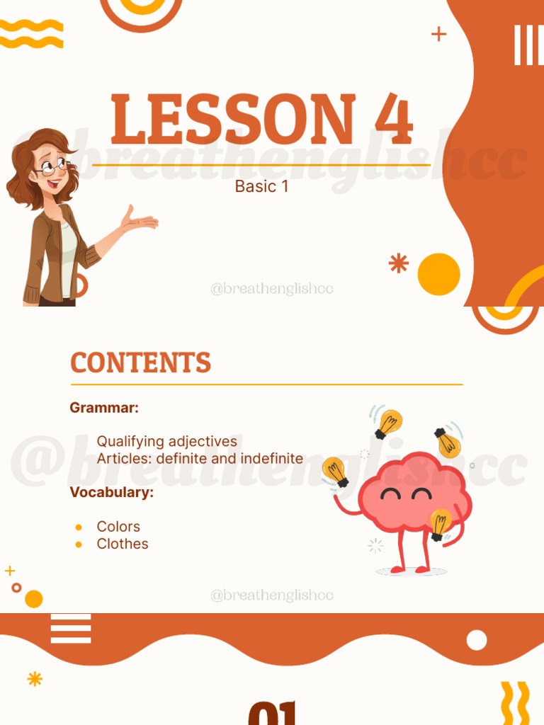 B1 - Lesson 4 | PDF
