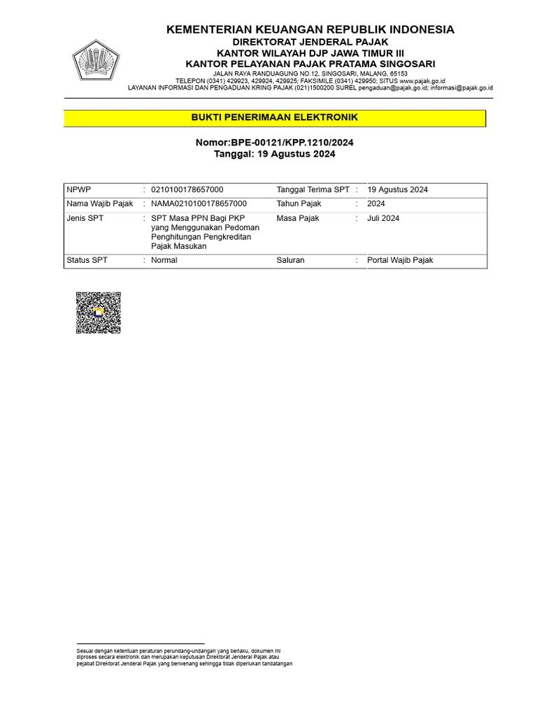 Bpe-0012 KPP 1210 | PDF