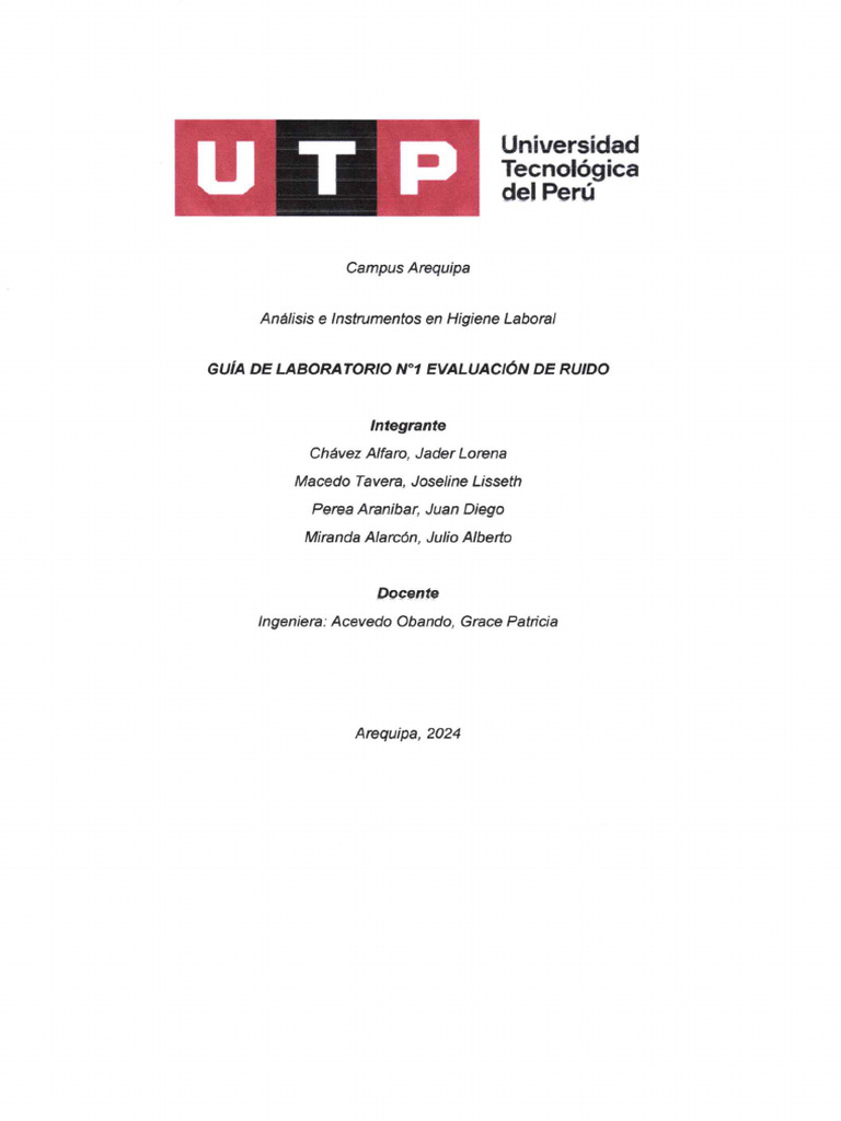 Guía De Laboratorio N1 Pdf