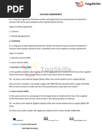 Understanding SAP MM Outline Agreements | PDF | Economies | Business