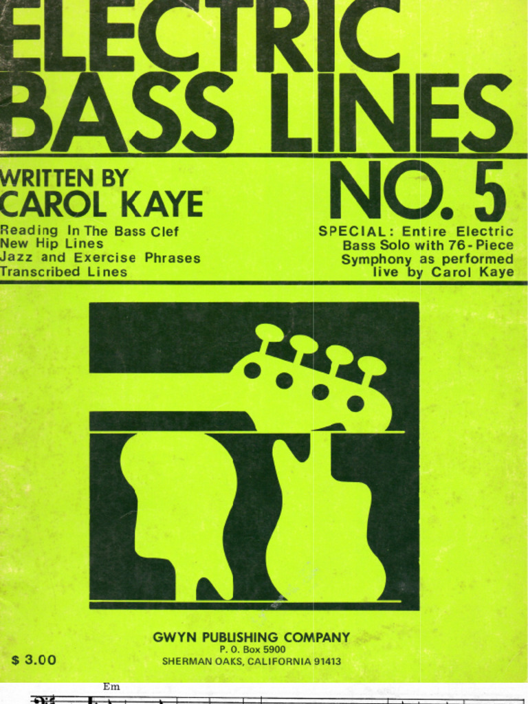 Carol Kaye 5 | PDF