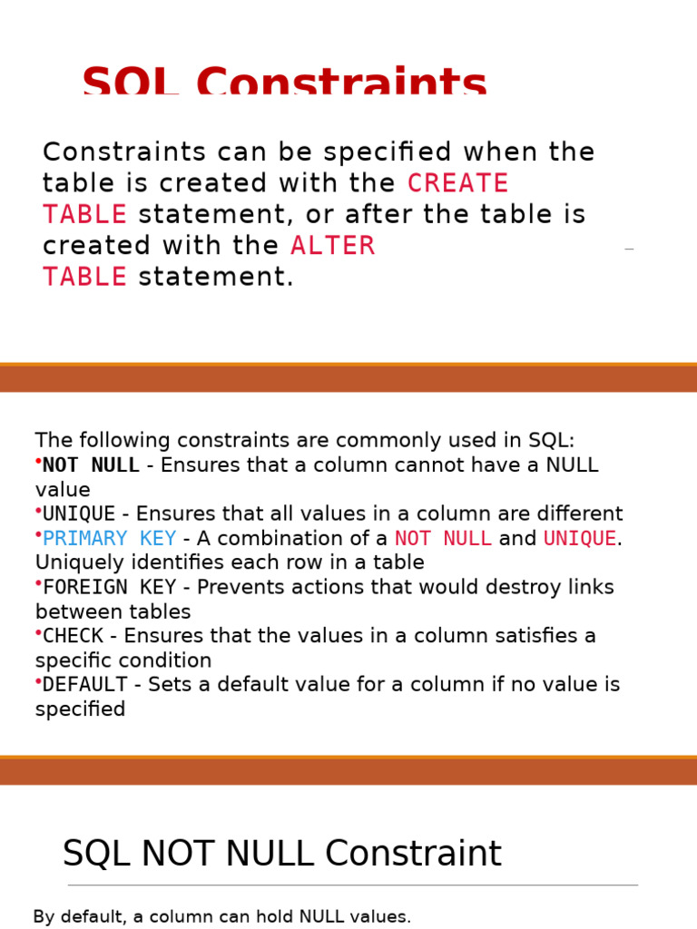 DDL and DML Commands | PDF