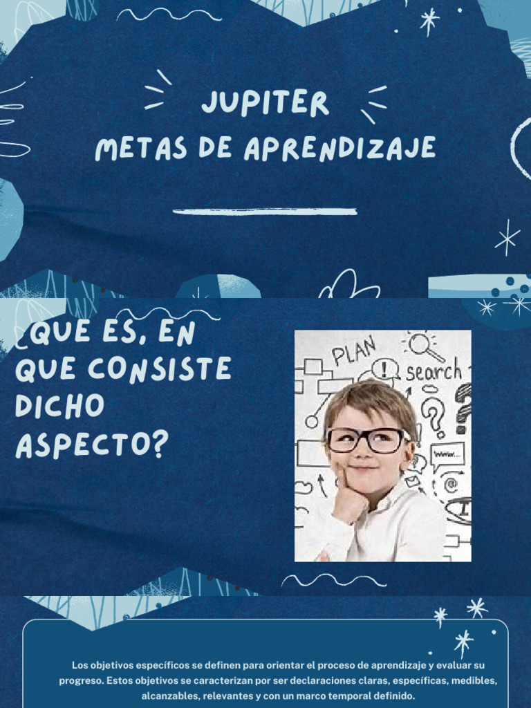 Metas de Aprendizaje | PDF