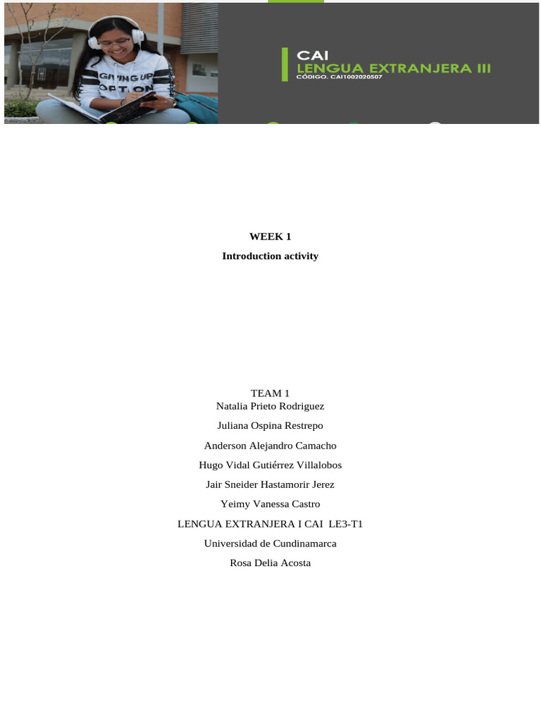 Vasco_Week 1 COVER PAGE 2024 2 | PDF