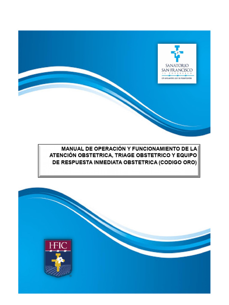 Código Mater y Triage Obstetrico | PDF