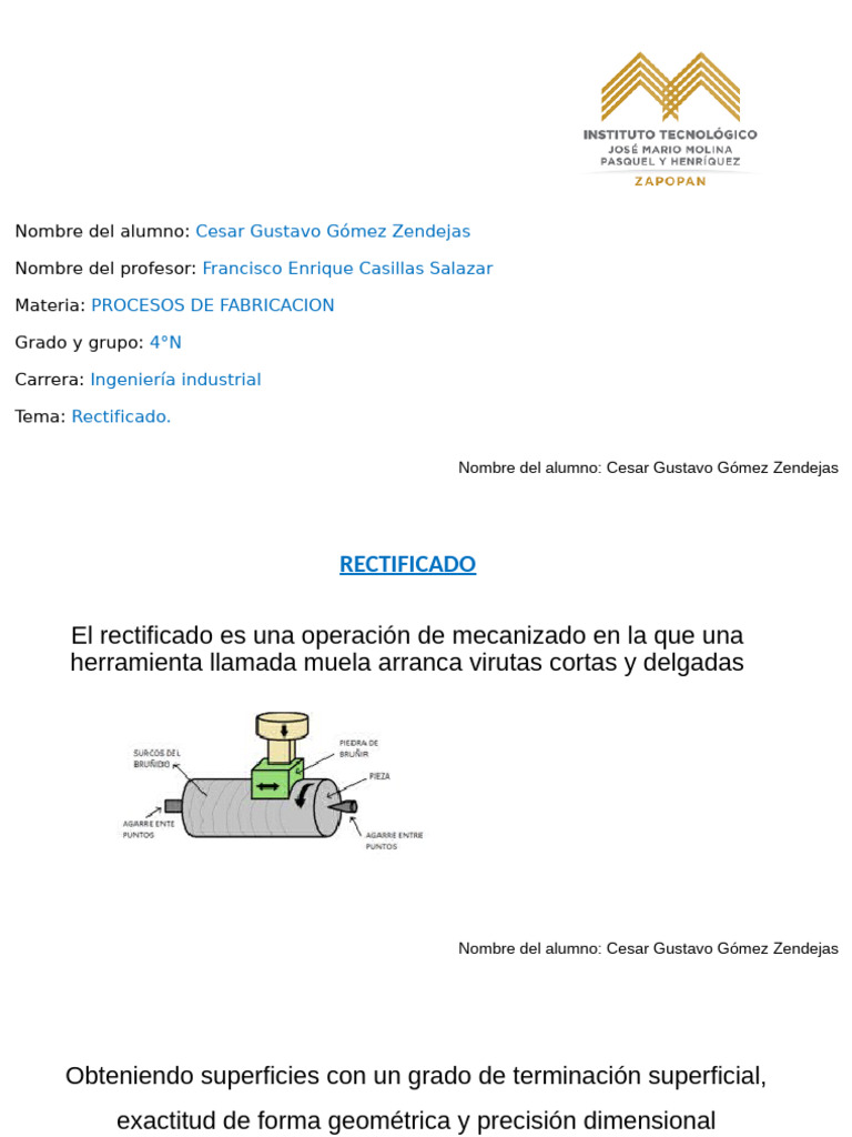 RECTIFICADO Cesar Gustaavo Gómez Zendejas | PDF