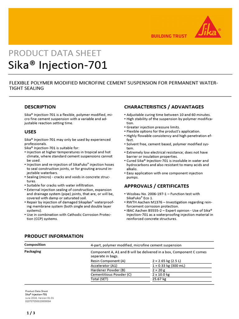 sika_injection-701 | PDF