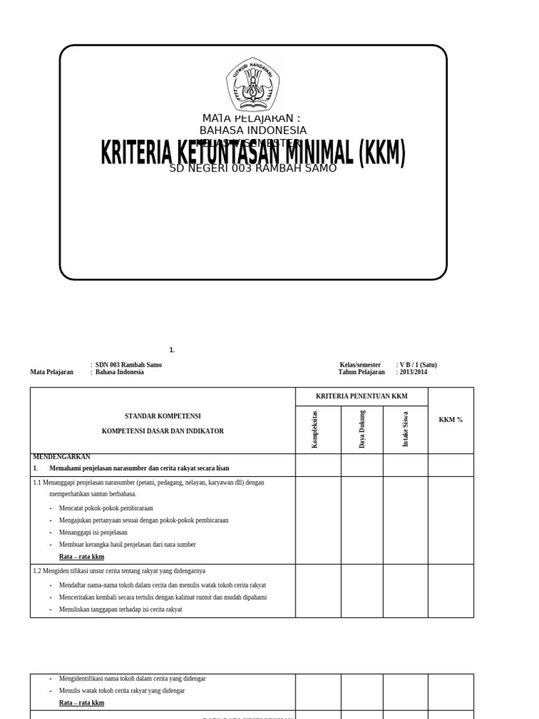 KKM Bina | PDF