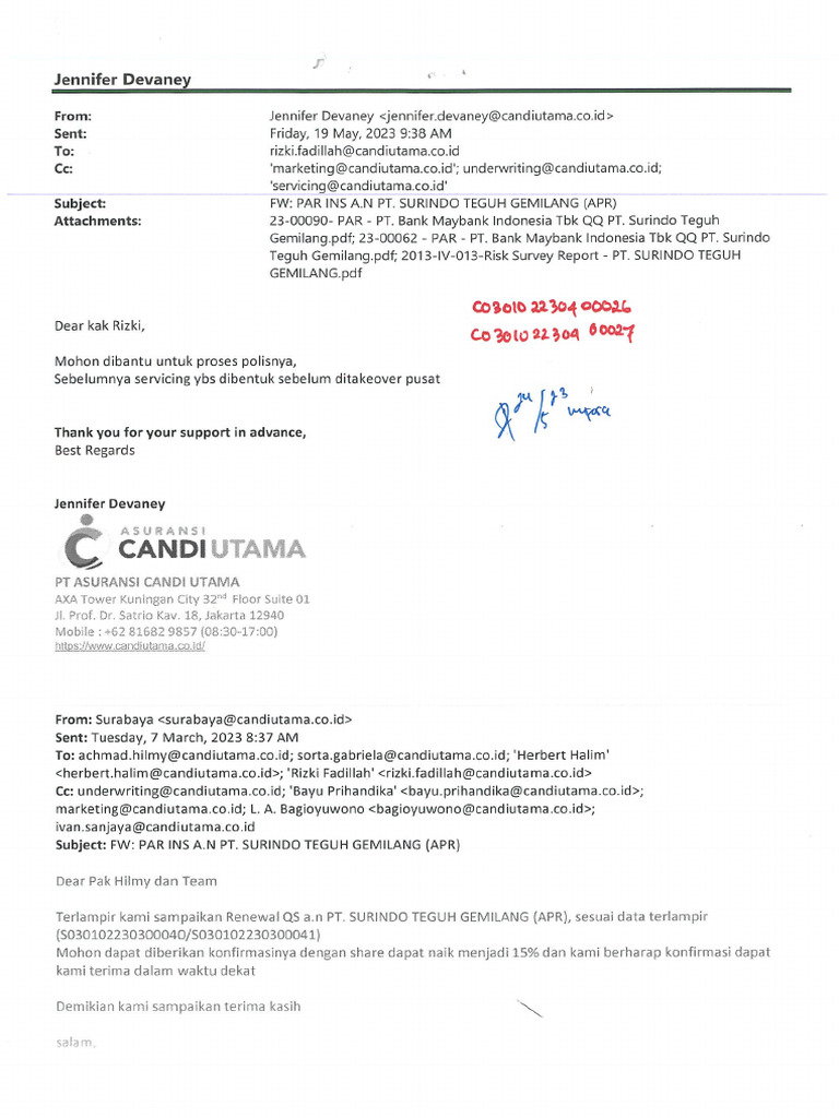 Par-3030102230500014-Pt Surindo Teguh Gemilang | PDF