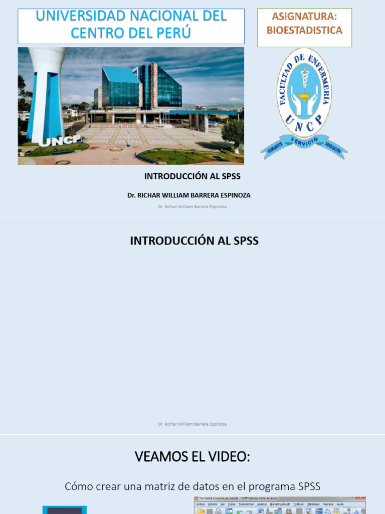 INTRODUCCIÓN AL SPSS | PDF