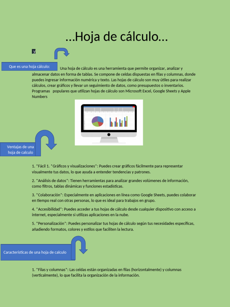 Hoja de Cálculo | PDF