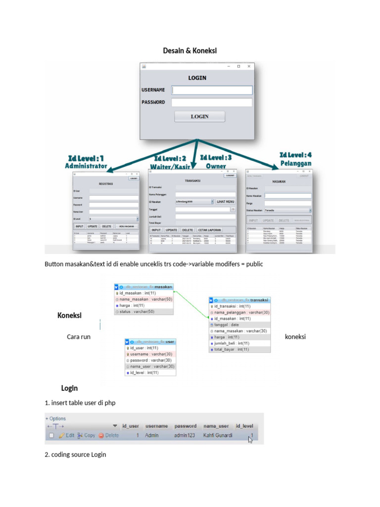 Codingan Apk Kasir | PDF