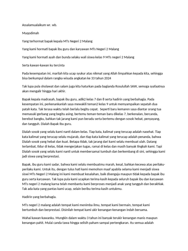 Pidato Edit | PDF | Bem-estar