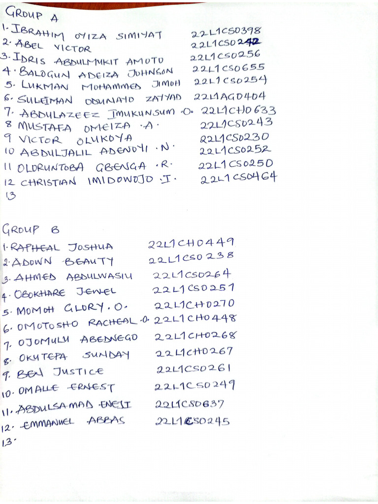 Physics 221 Project Grouping | PDF Physics 221 Project Grouping | PDF