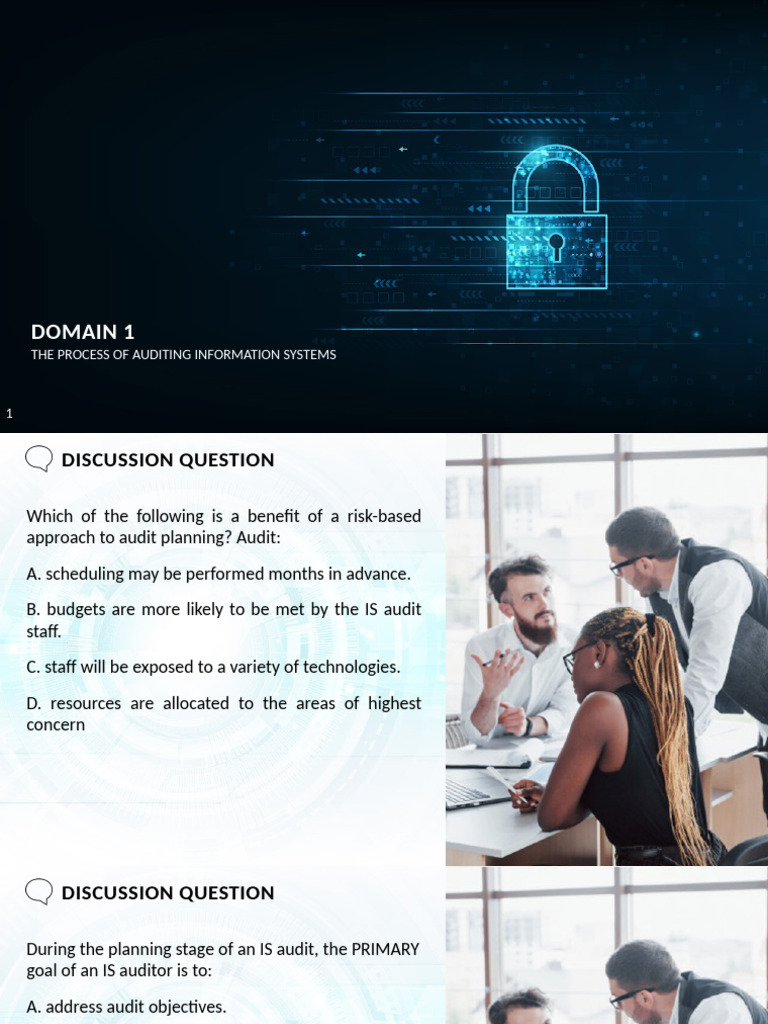 CISA Exam Prep Domain 1 - Q&A | PDF