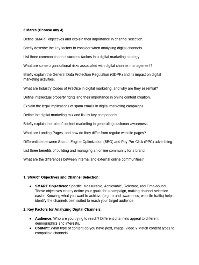 DCE Final Notes | PDF