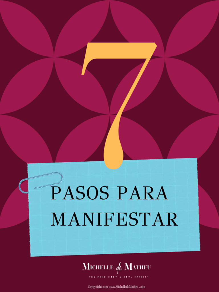 7 Pasos para Manifestar, Michelle de Matheu | PDF