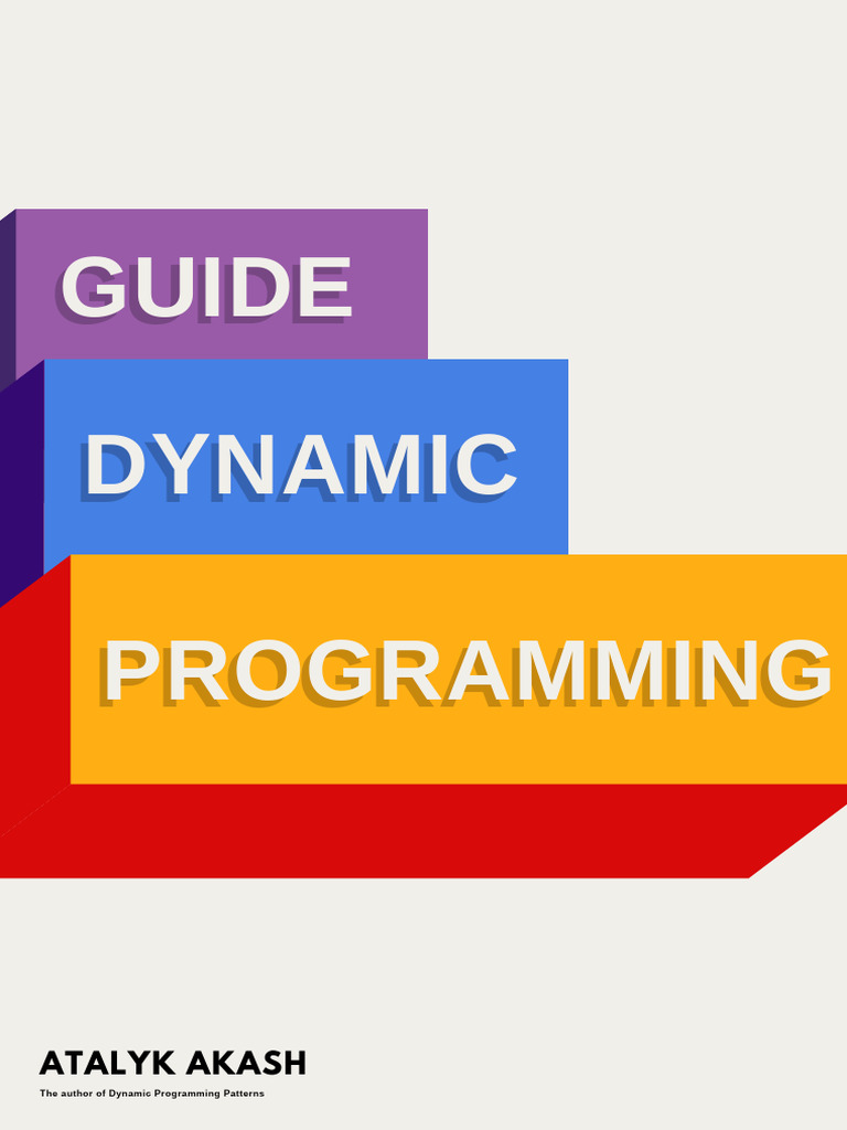 Dynamic Programming Guide | PDF Dynamic Programming Guide | PDF