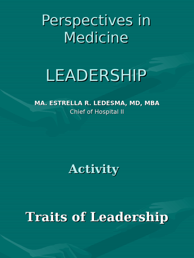 Perspectives Leadership 2016 | PDF