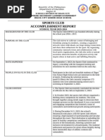 Intramurals Program Sample | PDF | Cultural Conventions