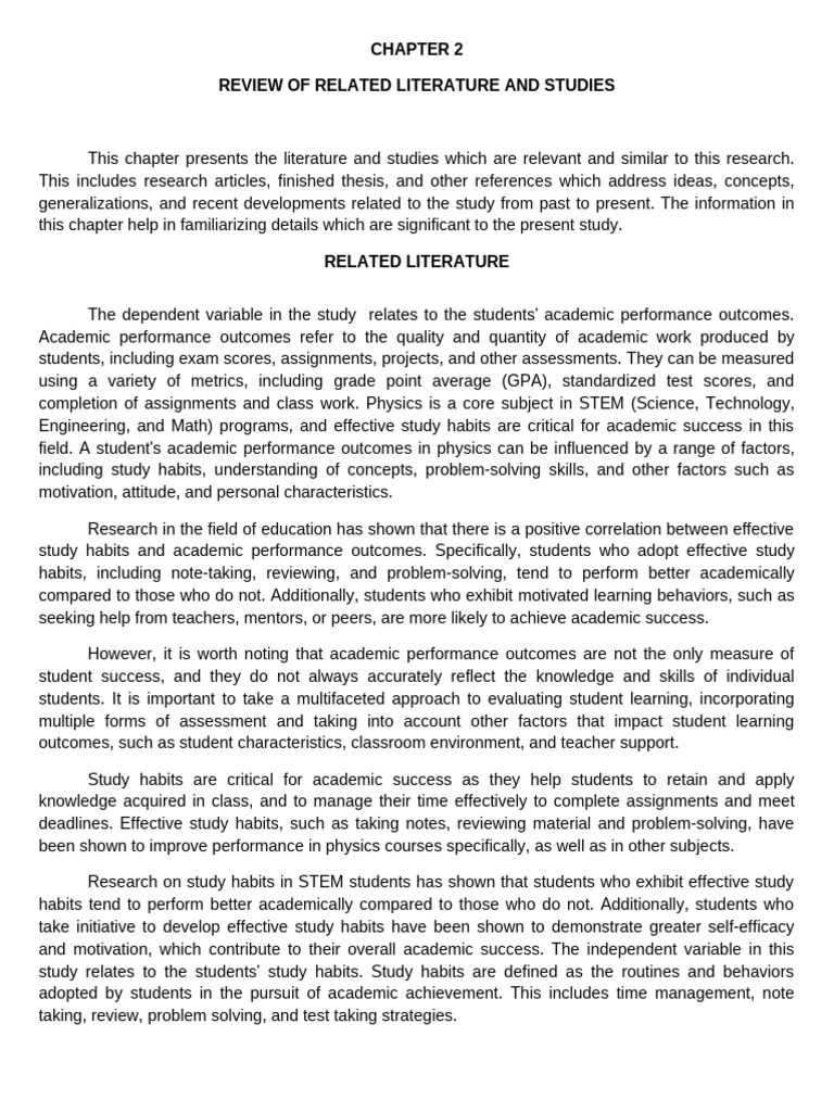 Chapter 2 Group 2 C2 05 STEM | PDF