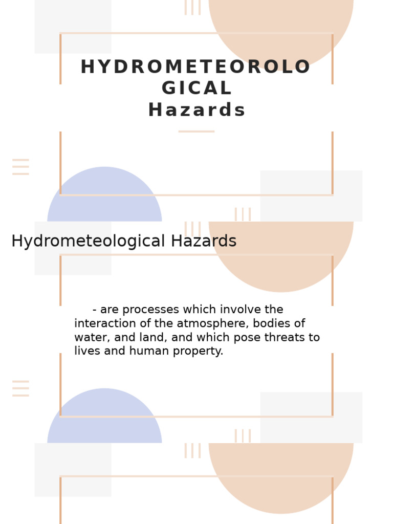 DRRR Hydrometeorological Hazard Report Mamarinta 2 | PDF
