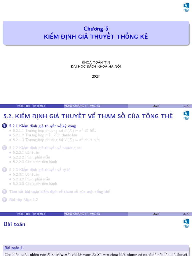 MI2020 Chap5 5.2 FAMI | PDF