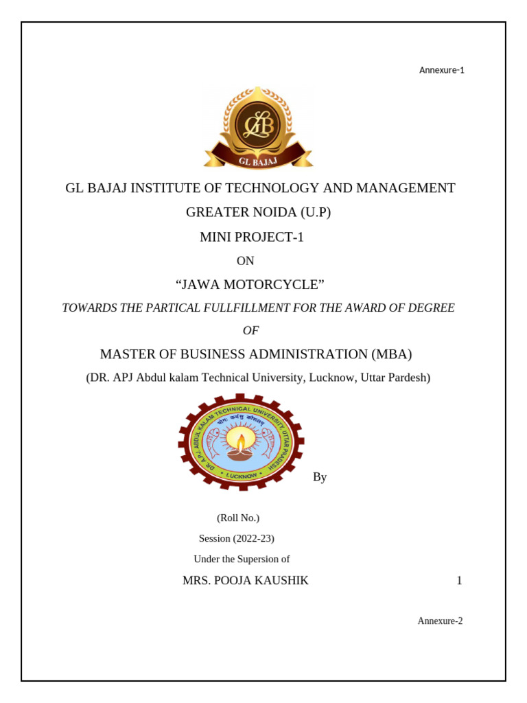Harsh Mini Project | PDF | Motorcycling