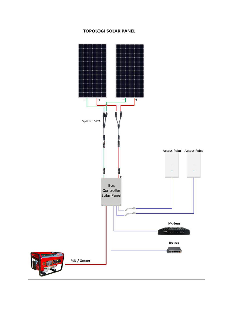 Skema Solar Panel-1 | PDF