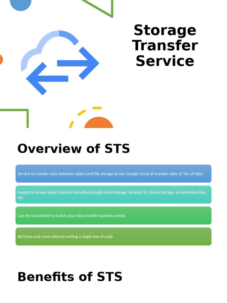 Storage Transfer Service | PDF