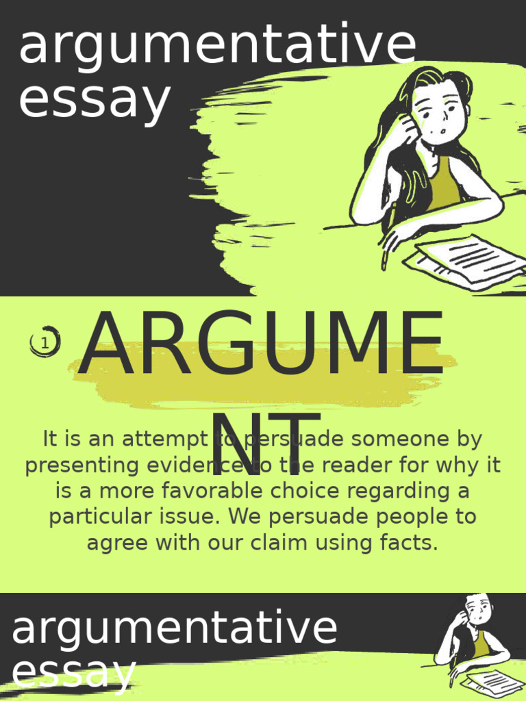 Q3G10 - Elements of Argumentative Essay | PDF