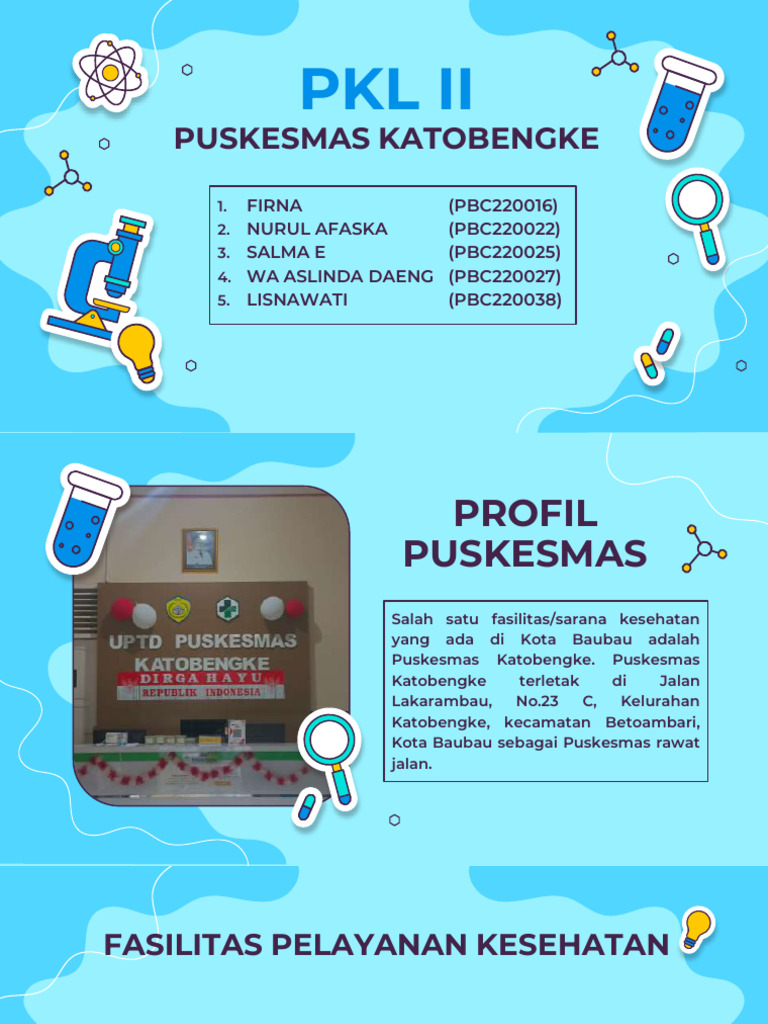 PKL Ii: Puskesmas Katobengke | PDF