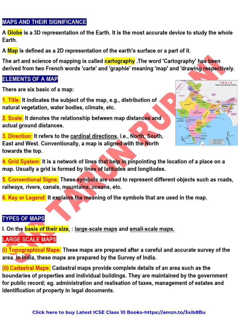 Interpretation of Topographical Maps | PDF