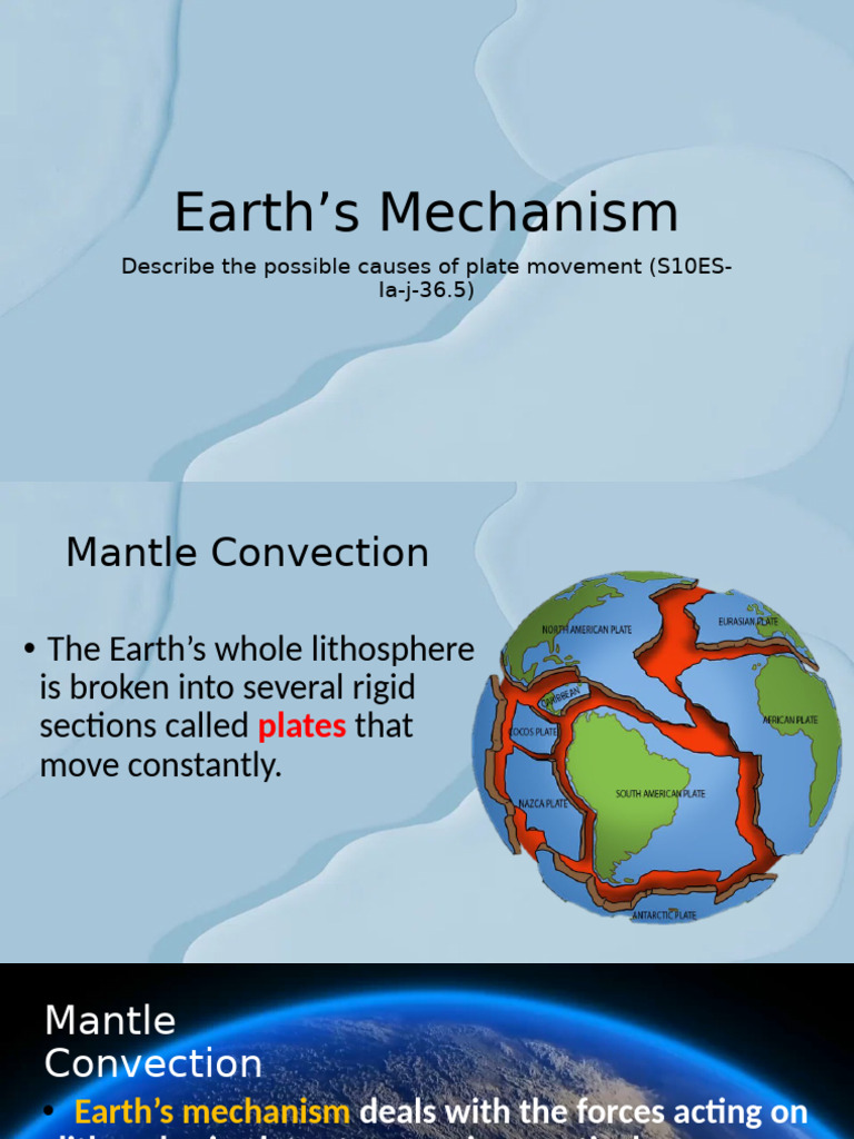 G10Q1M4 Earth's Mechanism | PDF