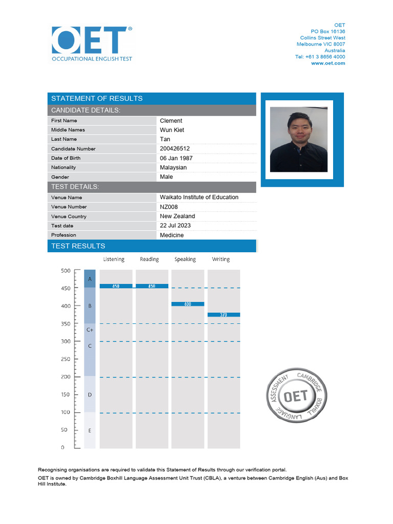 English OET USMLE CS | PDF