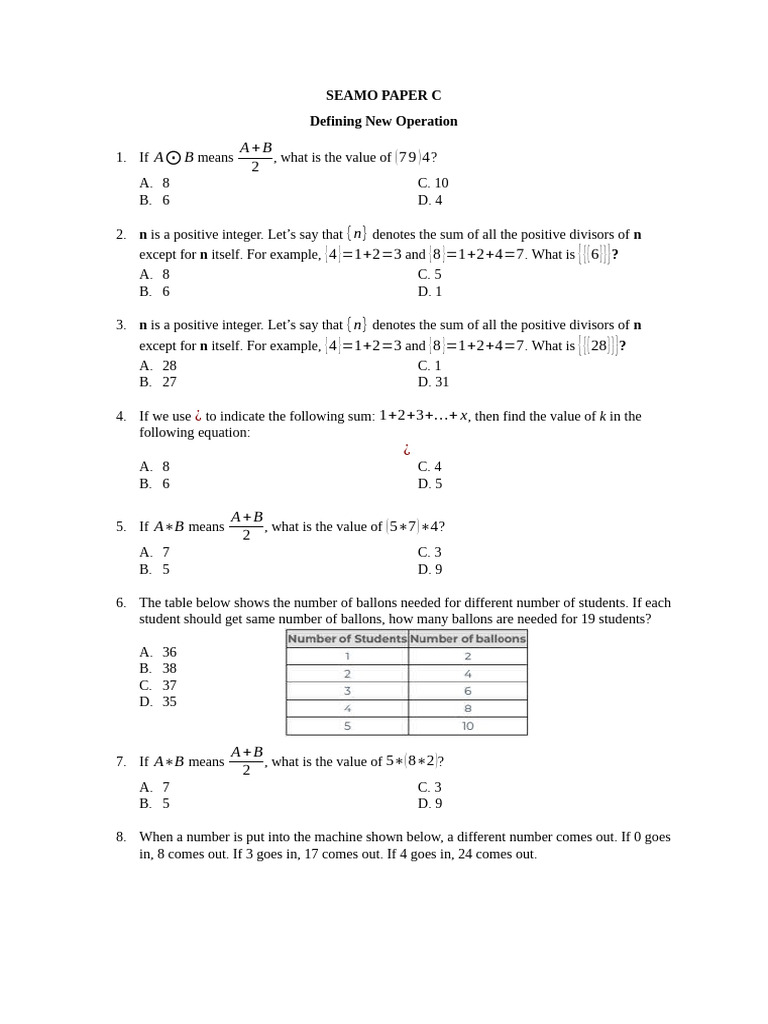 SEAMO PAPER C - Defining New Operation | PDF