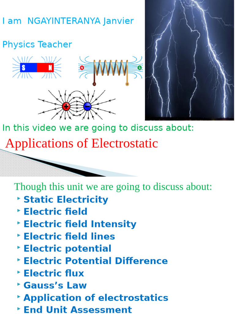 ELECTROSTATICS | PDF | Electric Field | Electrostatics ELECTROSTATICS | PDF | Electric Field | Electrostatics