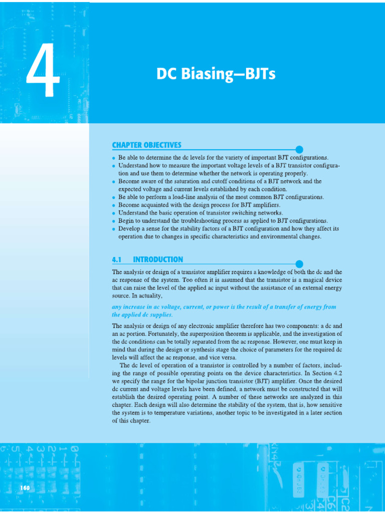 DC Biasing BJT | PDF