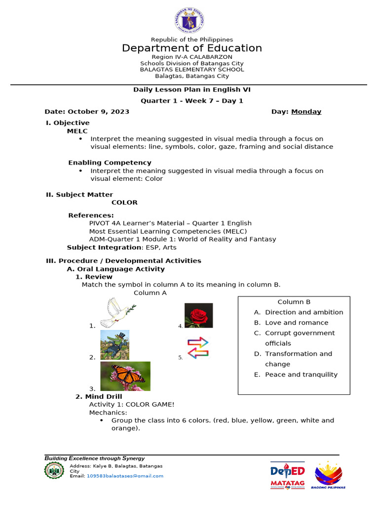 Q1-Week 7-Day-2-Color | PDF