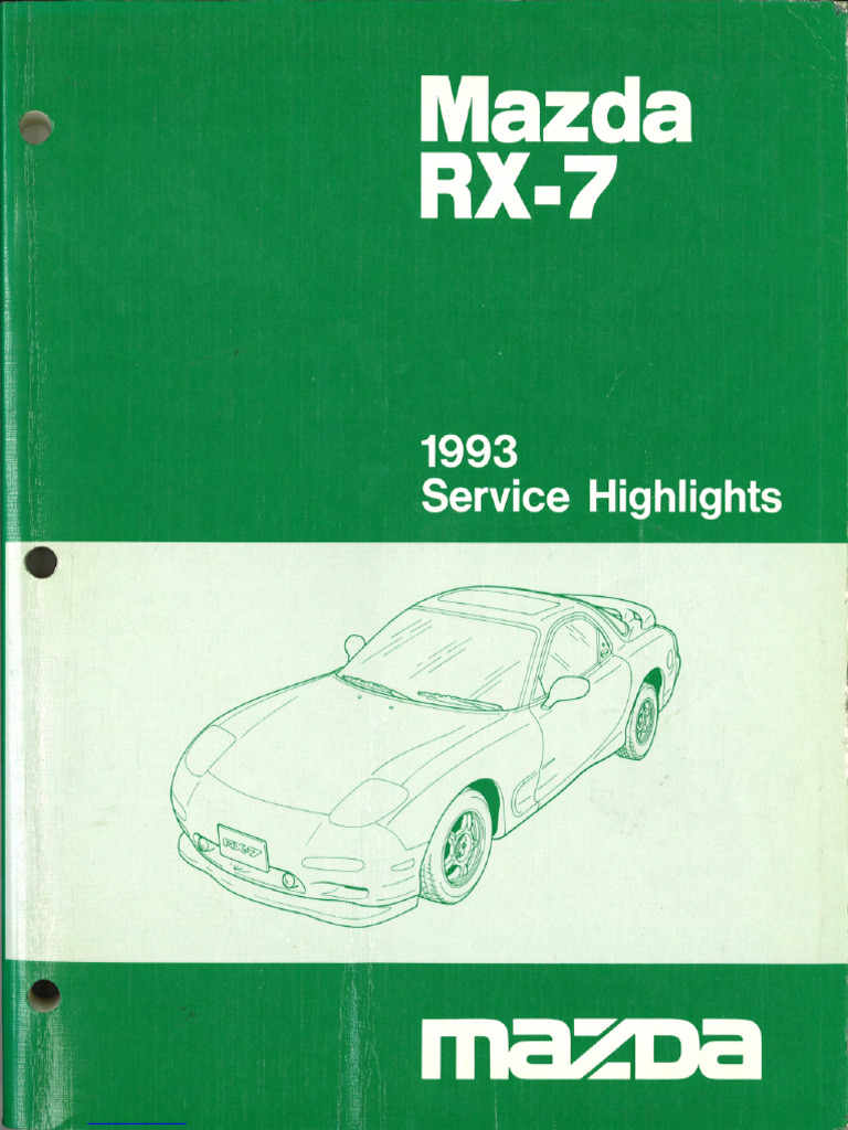 rx7 1993 | PDF