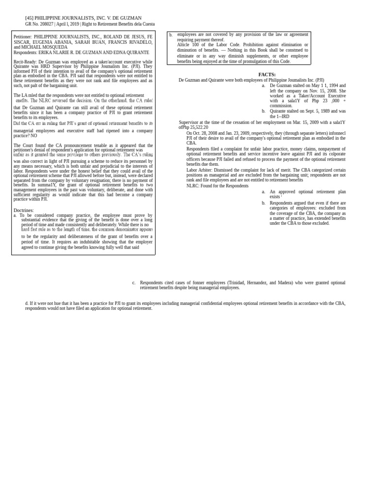 Philippine Journalists Inc. v. de Guzman - ILIDE - INFO Platform PDF Viewer | PDF