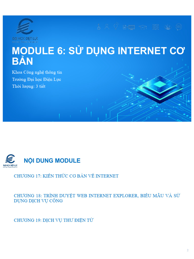 Module 6 - Su Dung Internet Co Ban | PDF