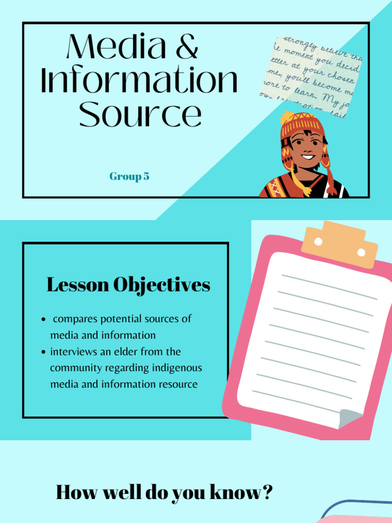 MIL - Media and Information Sources | PDF