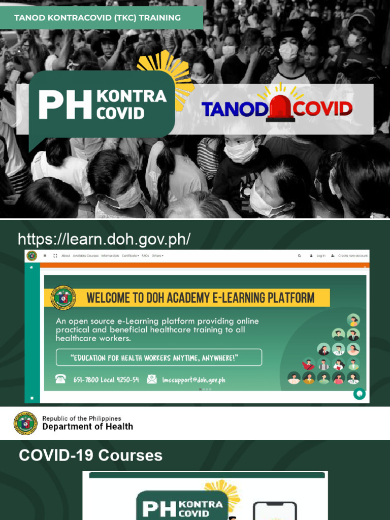 Tanod Kontracovid (TKC) Training | PDF