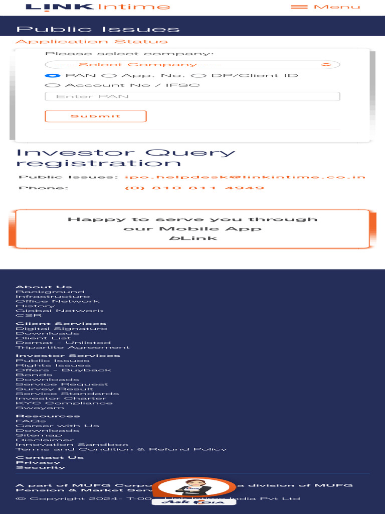 Link Intime India PVT LTD | PDF