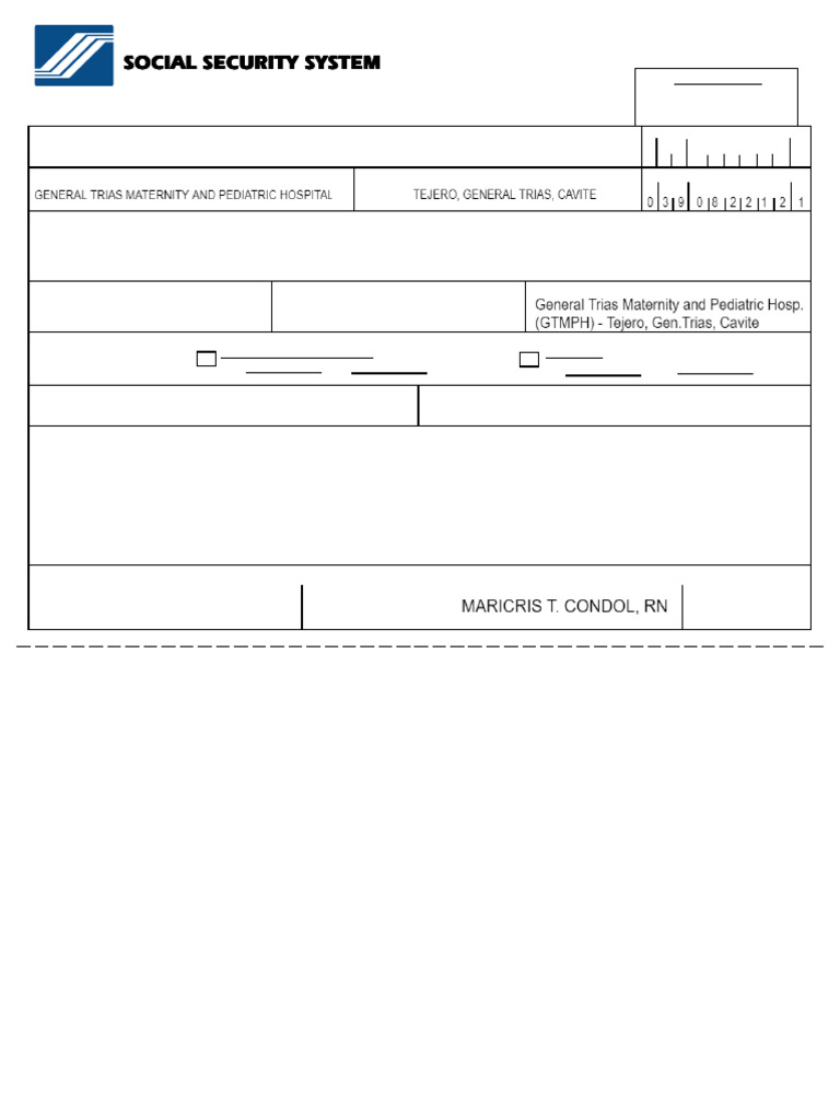 EC SSS Accident Form | PDF