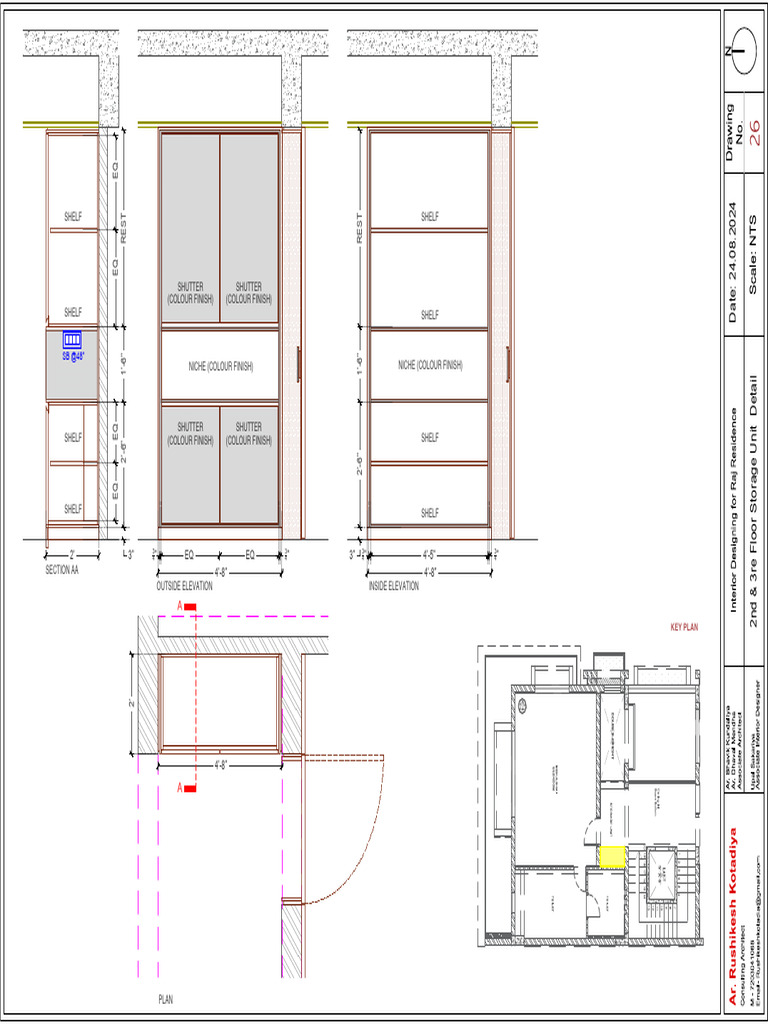 2nd & 3RD Floor Storage Unit Detail | PDF