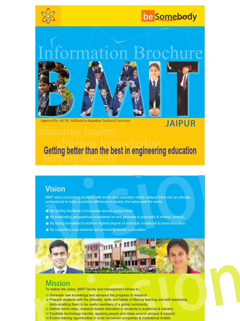 BMIT: Shaping Future Engineers | PDF | Doctorate | Doctor Of Philosophy